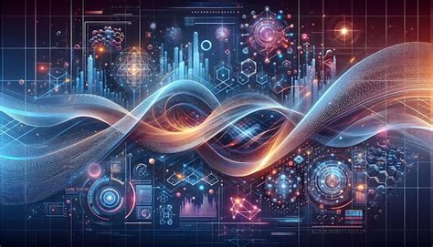 Premium Photo For Advertisement And Banner As Quantum Grid A Grid Layout With Quantum