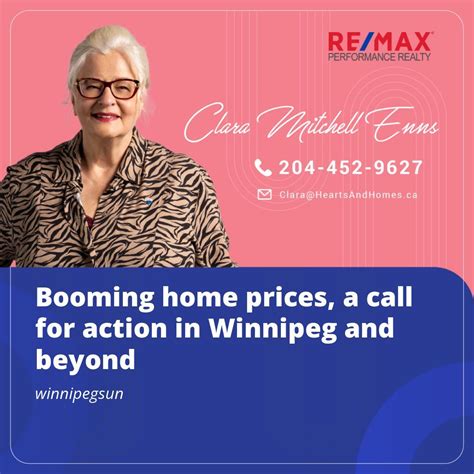 Booming Home Prices A Call For Action In Winnipeg And Beyond Clara