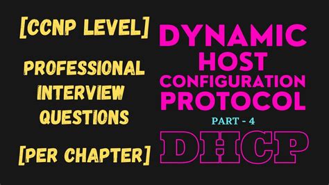 Ccnp Interview Questions And Answers In Hindi Dhcp Dynamic Host Configuration Protocol Part