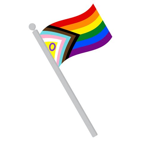 Intersex Progress Pride Flag New Lgbtq Pride Flag 37388072 Png