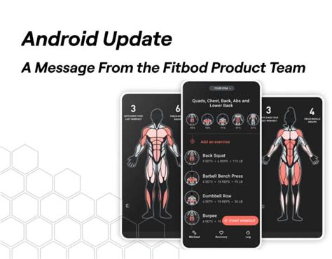 Android Parity Update Rfitbod