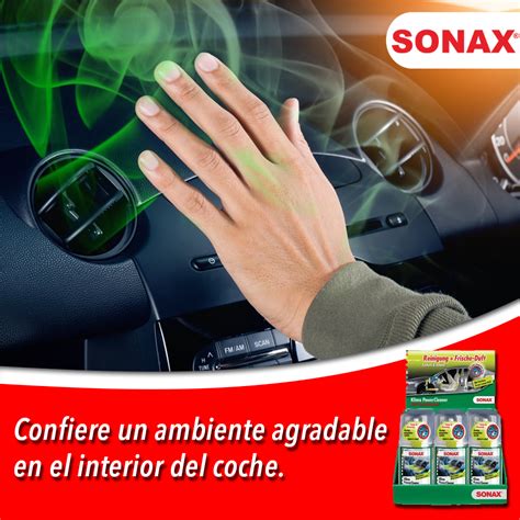🆕sonax Ac Green Lemon🍋 Desinfecta Sonax Service Torreón