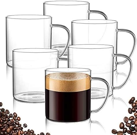 Libbey Robusta Glass Mugs Set Of 4 Amazonca Home