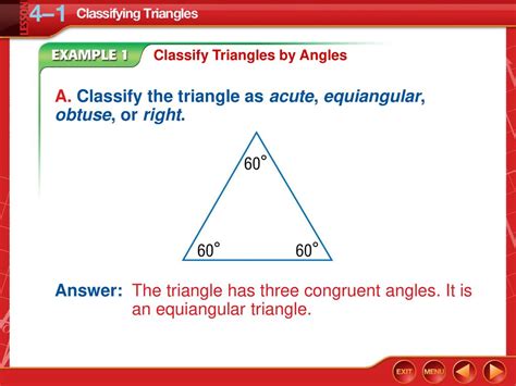 classifying triangles ppt download