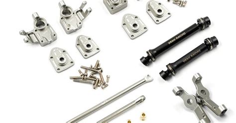 Aluminum Essential Conversion Kit Gun Metal For Axial Utb Capra