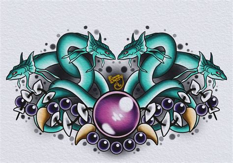 Tribal Pokemon Tattoo