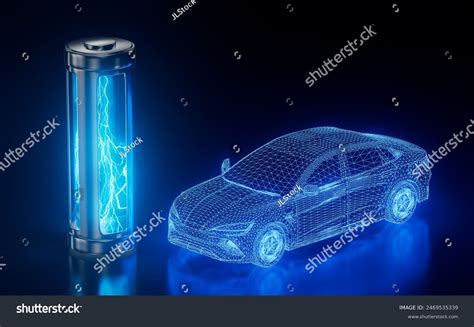 Battery Renewable Energy Innovation Ev Lithium Stock Illustration 2469535339 Shutterstock