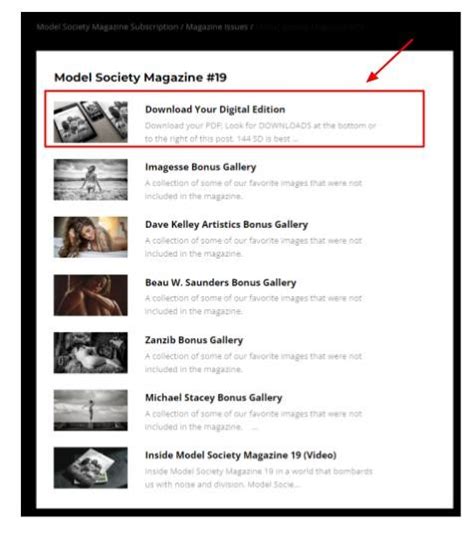 How To Access Magazine Back Issues Andor Video Archives
