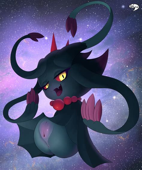 Rule 34 Absurd Res Ancient Pokemon Armless Black Body Black Eyeshadow