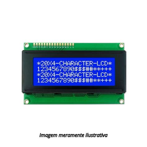 Display LCD x com Backlight Azul Arduino e Raspberry em Manaus é na Smart Projects