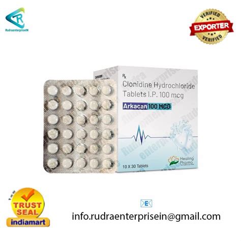 Clonidine Tablet Arkacan 100 Mcg At ₹ 80stripe In Surat Id