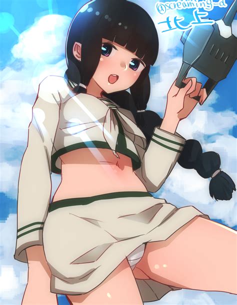 Kitakami Kantai Collection Drawn By Kyuuso Inukami Danbooru