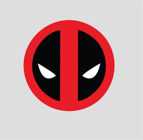 Car Magnet Deadpool Face Logo Magnet 4 Etsy Deadpool Face