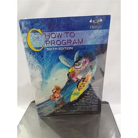 Jual Buku C How To Program Sixt Edition Paul Deitel Shopee Indonesia