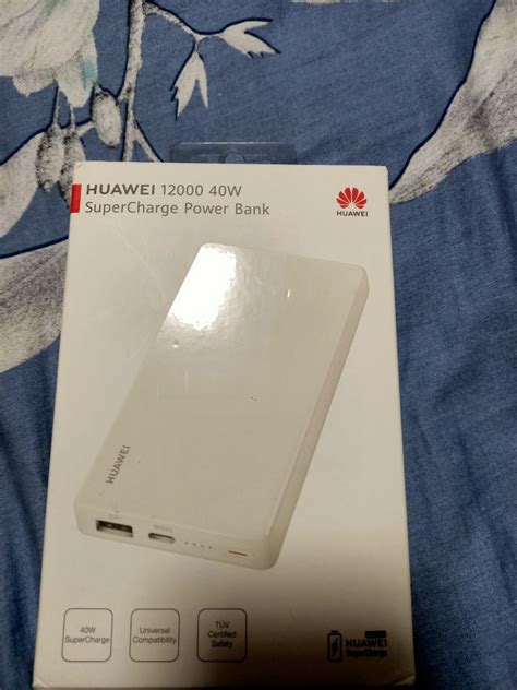 Huawei 12000 40w Supercharge Power Bank Mobile Phones Gadgets Mobile Gadget Accessories