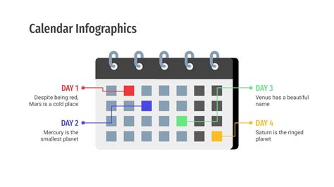 Free Calendar Infographics For Google Slides And PowerPoint