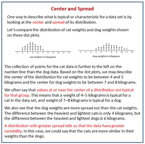 Using Dot Plots To Answer Statistical Questions