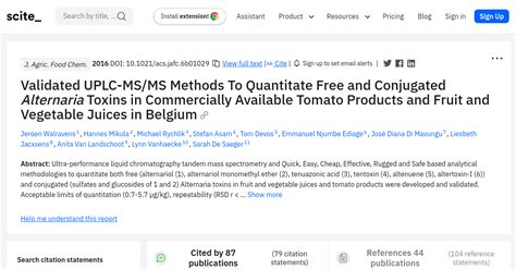 validated uplc ms ms methods to quantitate free and conjugated