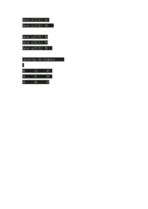Solution C 2d Array Example And String Studypool
