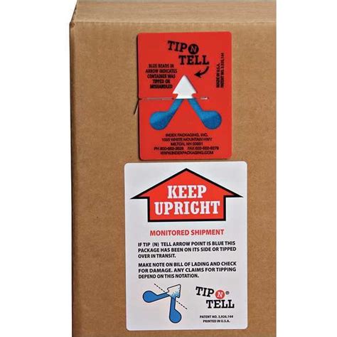 Tip N Tell Tilt Indicator 3 1316 In H Pk100 Tip 100 Zoro