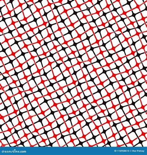 Seamless Mesh Pattern Stock Vector Illustration Of Objects 116958615