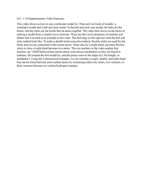 Lab 10 Summ Lab 10 G 1 10 Supplementary Video Summary This Video