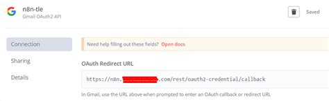 Error With Oauth In Gmail Oauth Redirect Url Did Not Match Questions N8n Community