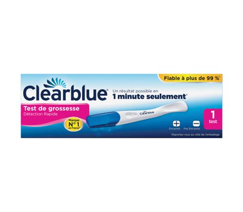 Test De Grossesse Clearblue Plus Boîte De 1 Test