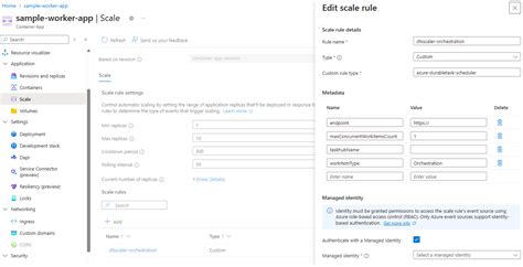 Azure Container Apps でホストされている Durable Task Sdk アプリの自動スケールを構成する プレビュー