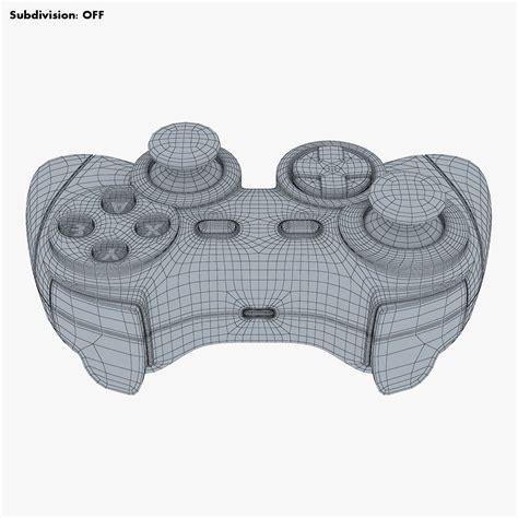 Generic Video Game Controller M 4 3d Model Cgtrader