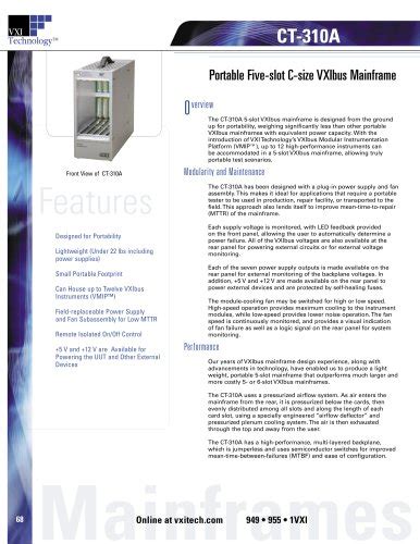 All AMETEK VTI Instruments catalogs and technical brochures