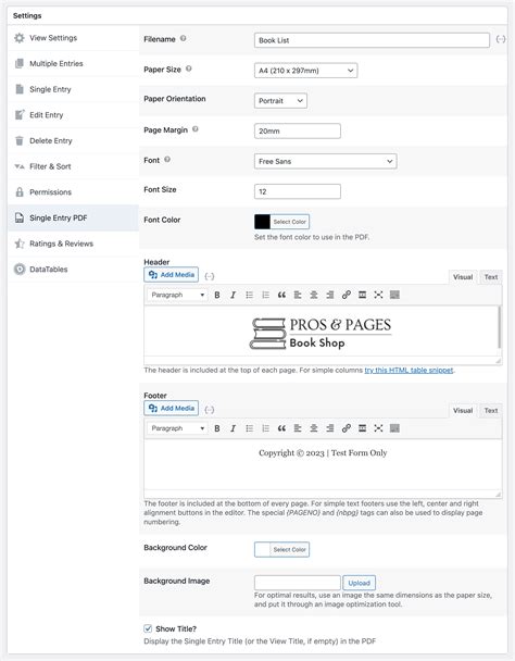 pdf for gravityview plugin documentation how to install and configure