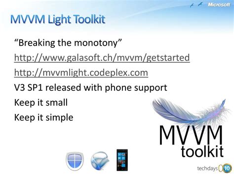 ppt understanding the mvvm pattern powerpoint presentation free