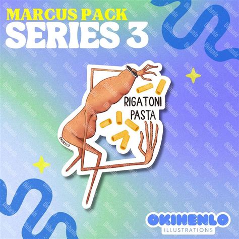 Marcus The Worm Rigatoni Etsy