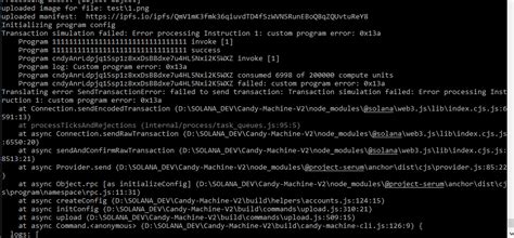 custom program error 0x13a when uploading · issue 1390 · metaplex