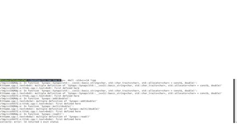 C Error Messages Multiple Defined Symbols After Including A Class