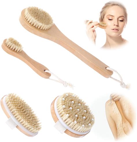 Premium Dry Brushing Body Brush Set For Lymphatic Drainage