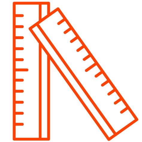 Линейка иконка Generic Color Outline Freepik