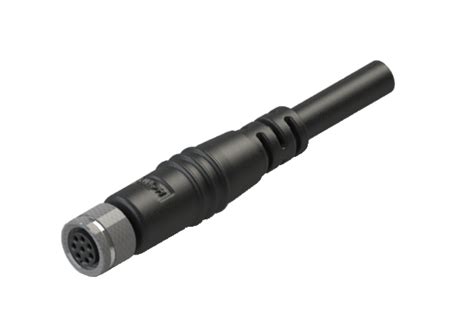 방수 Ip66 ~ 68 M8 A 코드 3핀 암 케이블 어셈블리 커넥터 A08d M203sm Holin