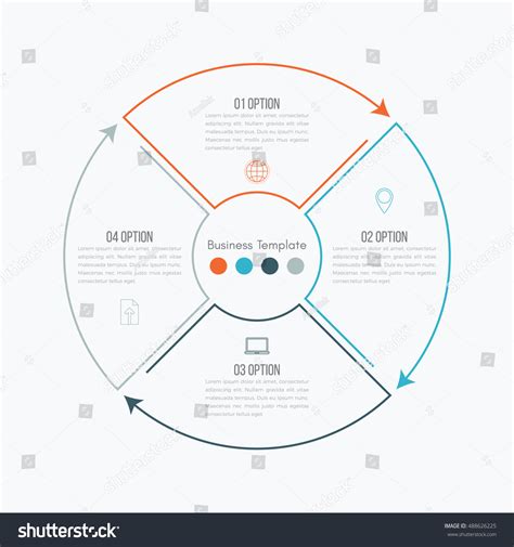 20 019 4 Circular Diagram Images Stock Photos Vectors Shutterstock