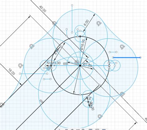 Solved How To Constrain These Circles Dimension Autodesk Community