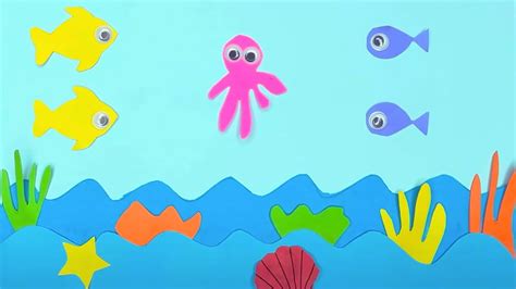 How To Make Ocean Paper Craft Papercraft Easycraft Diy Youtube