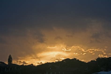 Glorious Sunset Golden Glow Free Photo On Pixabay