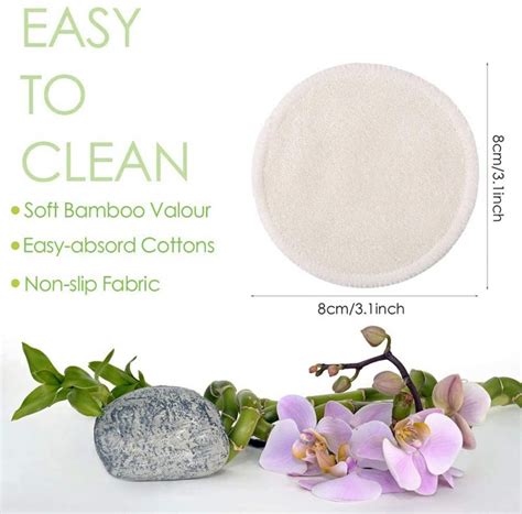 Organic Cotton Makeup Remover Pads 丨custom Logo 丨 100 Natural