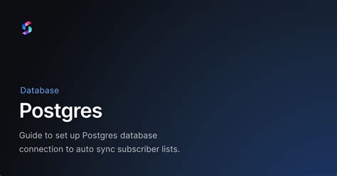 Postgres Suprsend Notification Infrastructure For Product Teams