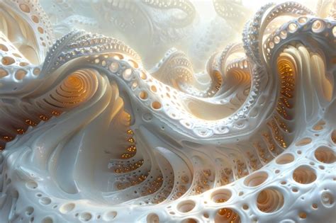 Transforming Standard Deviation Into A Mesmerizing 3d Fractal Journey Premium Ai Generated Image