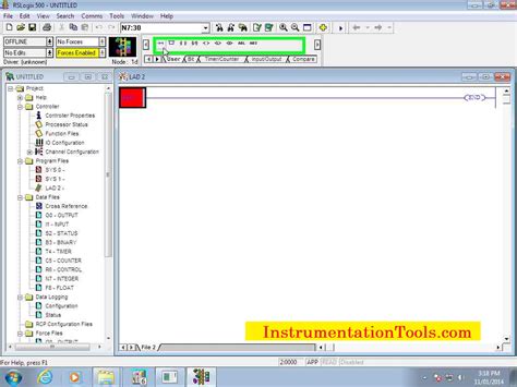 Allen Bradley Rslogix 500 Plc Programming Instrumentation Tools