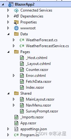 ASP NET Core Blazor Server APP并使用MySQL数据库 blazor mysql CSDN博客