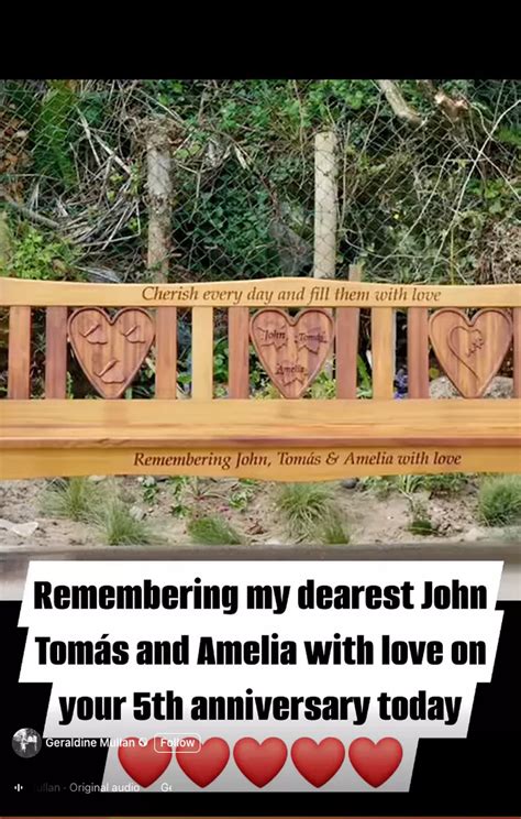 Remembering My Dearest John Tomas And Amelia Mum Pays Tribute To