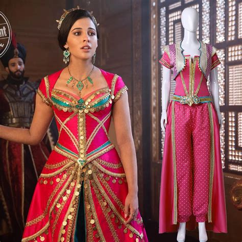Princess Jasmine Red Outfit